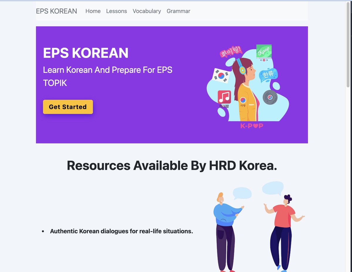 EPS Korean | Vocabulary